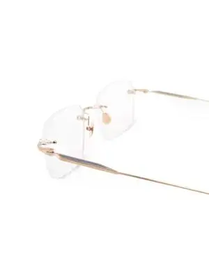 Matsuda Rimless Rectangle Eyeglasses