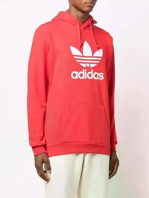 Adidas Logo-print Hoodie