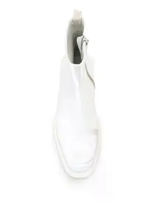 MAISON MARGIELA Satin Ankle Boots