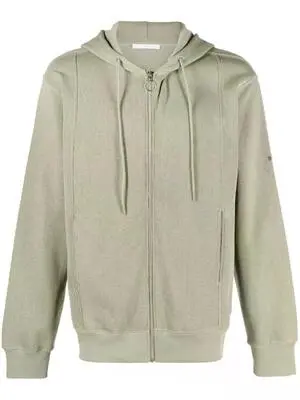 Helmut Lang Zip-up Drawstring Hoodie