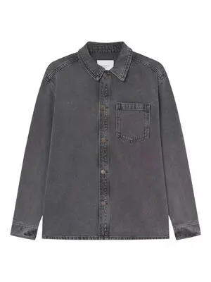 LES DEUX Cotton Denim Shirt