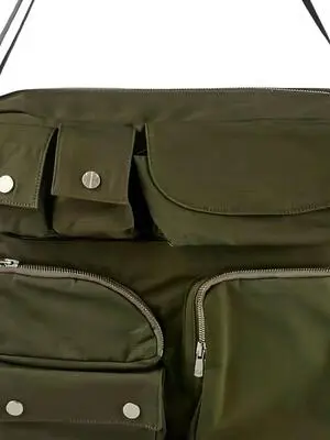 FFFPOSTALSERVICE Messenger Bag With Multiple Pockets - Green
