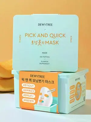 DEWYTREE Pick And Quick De-puff Morning Mask