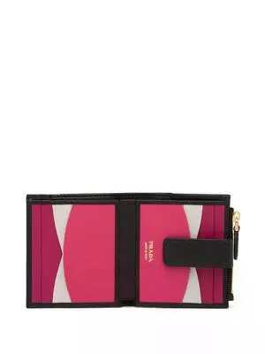 Prada Small Saffiano Wallet - Black