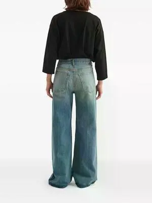 JAMIE HALLER Wide Leg Jeans