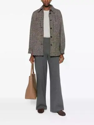 Marc O'polo Checked Overshirt With Button Closure And Chest Pockets
