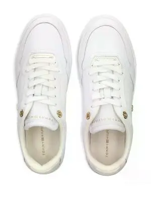 Tommy Hilfiger Leather Lace-up Sneakers