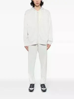 LARDINI Drawstring-waist Straight-leg Trousers