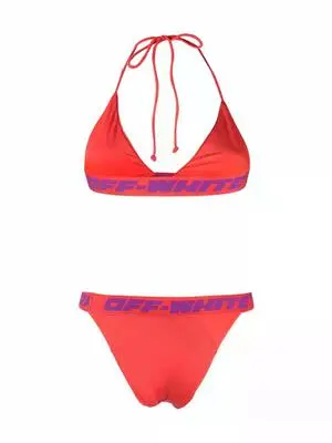 Off-White Logo-band Bikini Set