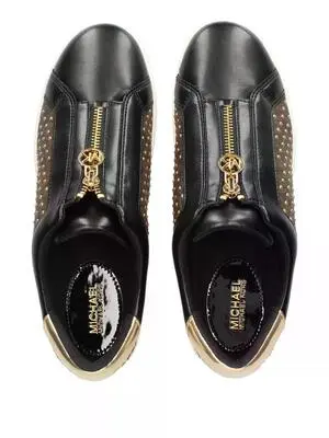 Michael Kors Keaton Zip Up Studded Sneakers