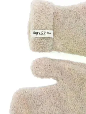 Marc O'polo Turn-up Cuff Mittens - Neutrals