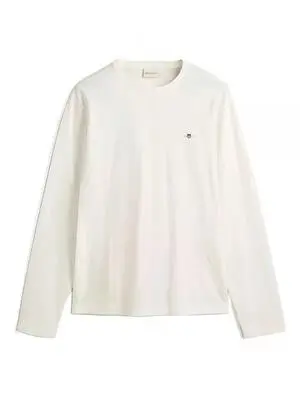 Gant Long-sleeved T-shirt - White