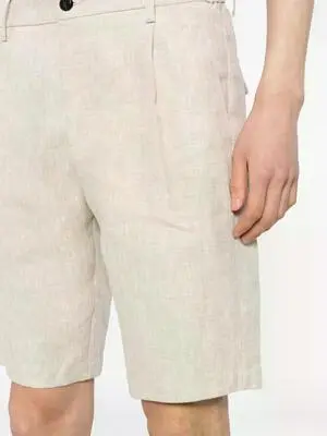 Eleventy Linen Bermuda Shorts