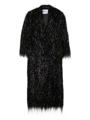 MEDEEA Loose Threads Metallic Effect Coat