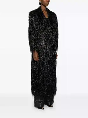 MEDEEA Loose Threads Metallic Effect Coat