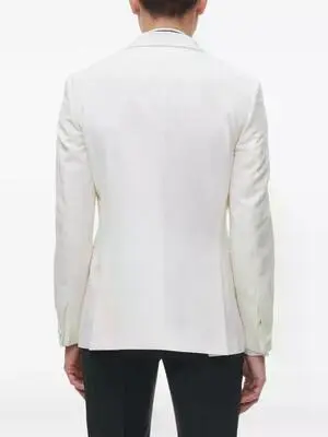 FURSAC Shawl-collar Single-breasted Suit Jacket