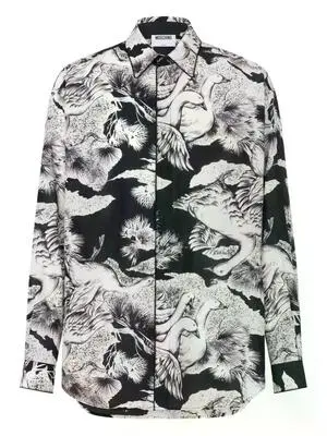 Moschino Swan-print Shirt