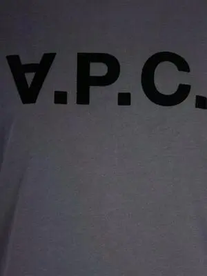A.p.c. Logo-detail T-shirt - Grey