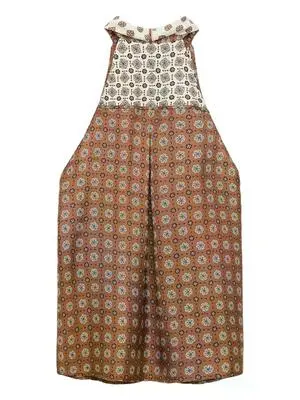 Dorothee Schumacher Geometric-pattern Halterneck