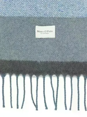 Marc O'polo Striped Fringed Scarf