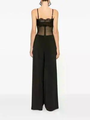 NISSA Side-pockets Loose Fit Draped Detail Pants