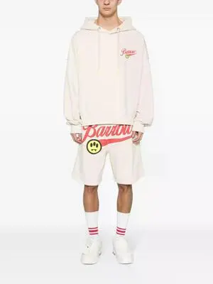 BARROW Printed Cotton Jersey Shorts