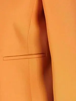 Fendi Double-breasted Blazer - Orange