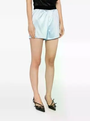 TOM FORD Satin Shorts - Blue