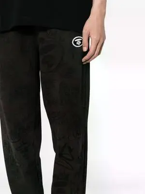 AAPE BY *A BATHING APE Graphic-print Drawstring Track Pants
