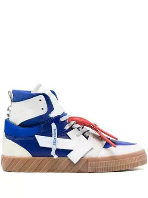 Off-White Floating Arrow High-top Sneakers - Blue