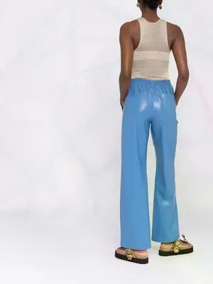 Nanushka Faux-leather Trousers