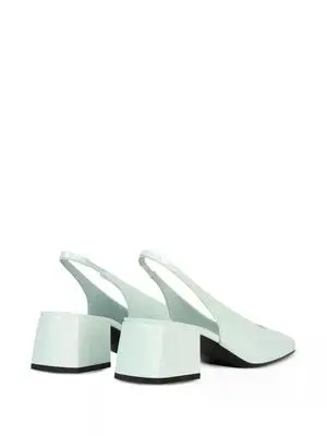 COURREGES Ac Slingback Pumps - Green