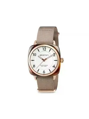 BRISTON Briston Clubmaster Chic 36mm Analogue Watch With White Dial White