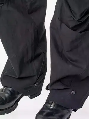 THE VIRIDI-ANNE Belt Button Detail Trousers