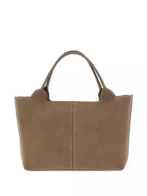 TOD'S Appliqué Detail Tote Bag - Neutrals