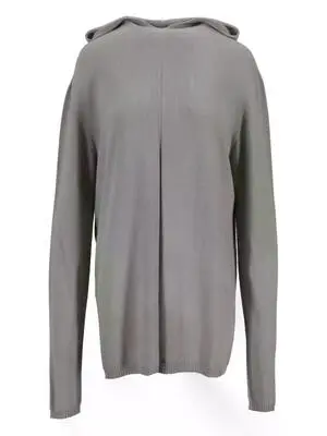 Rick Owens Long Sleeve Hoodie - Grey