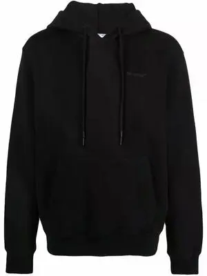 Off-White Diag Tab Hoodie - Black