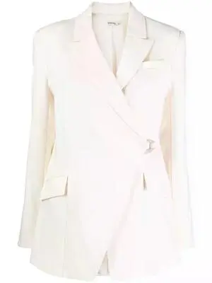 Simkhai Off-centre Blazer - Neutrals