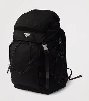 Prada Re-nylon And Leather Backpack