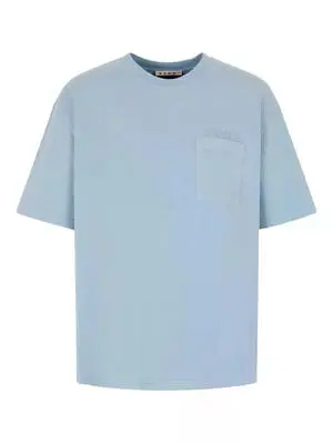 Marni Chest-pocket Short-sleeves T-shirt - Blue