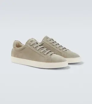 TOD'S Suede Lace-up Sneakers