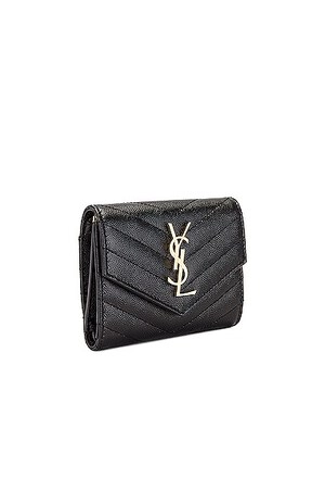 Saint Laurent Monogramme Compact Wallet