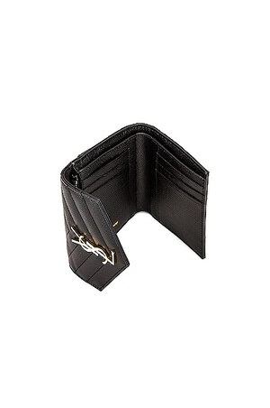 Saint Laurent Monogramme Compact Wallet