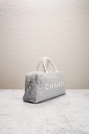 Chanel Logo Sport Bowling Bag
