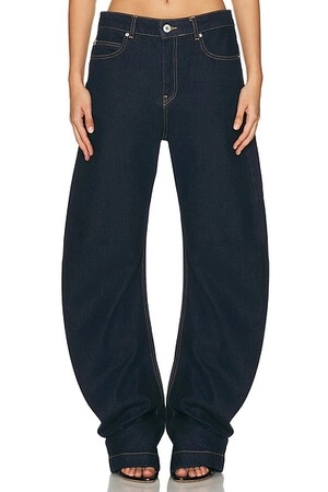 HAELO Banana Twist Flare Jean - Indigo