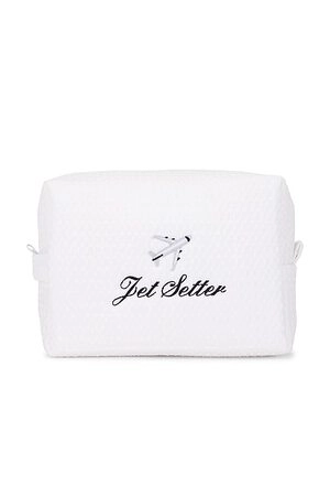 ABBODE Jet Setter Waffle Pouch - Cloud