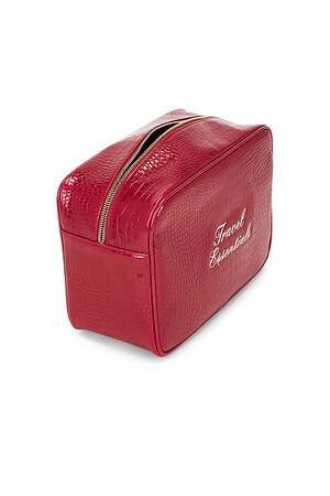 ABBODE Travel Essentials Croc Effect Pouch