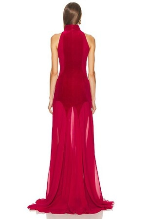 Alexander McQueen Evening Halter Dress