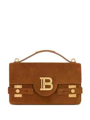 Balmain Suede B-buzz Shoulder 24 Bag