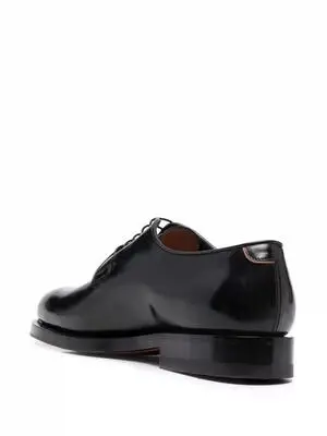 Santoni Leather Derby Shoes
